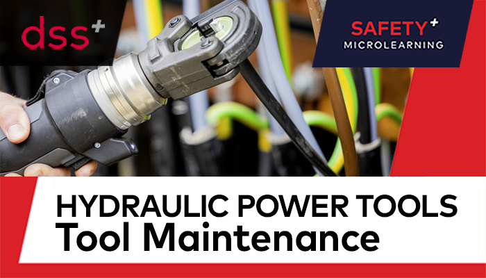 Hydraulic Power Tools: Tool Maintenance